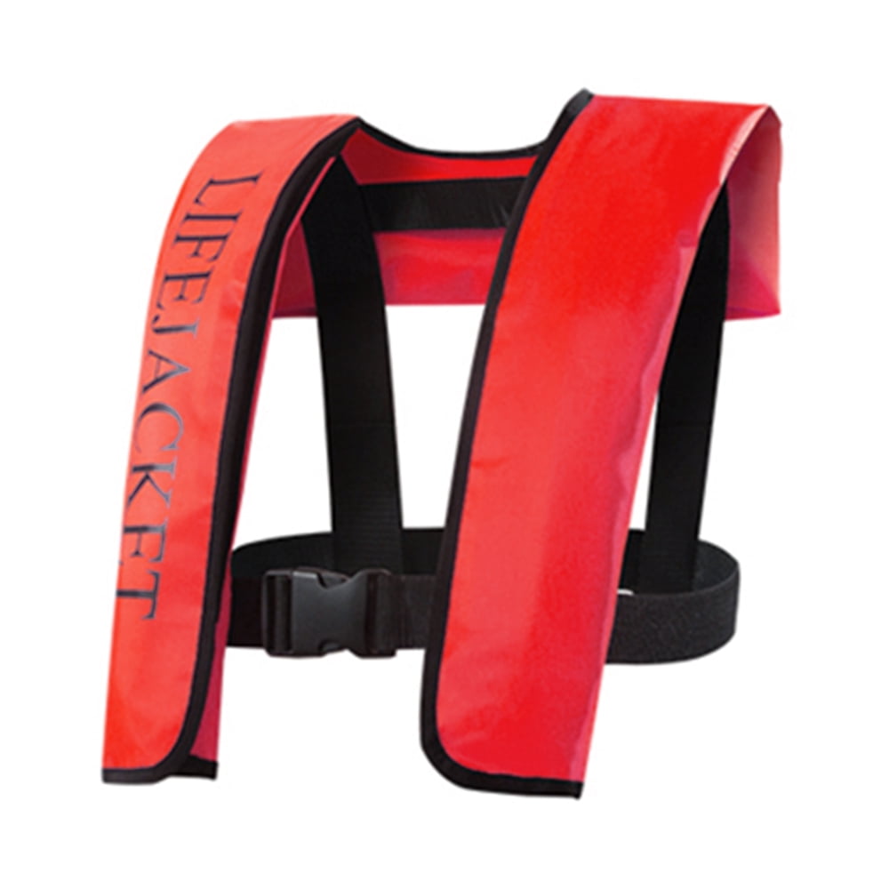 Manual Inflatable Adult Life Jacket, Lightweight for Kayaking, Swimming ...