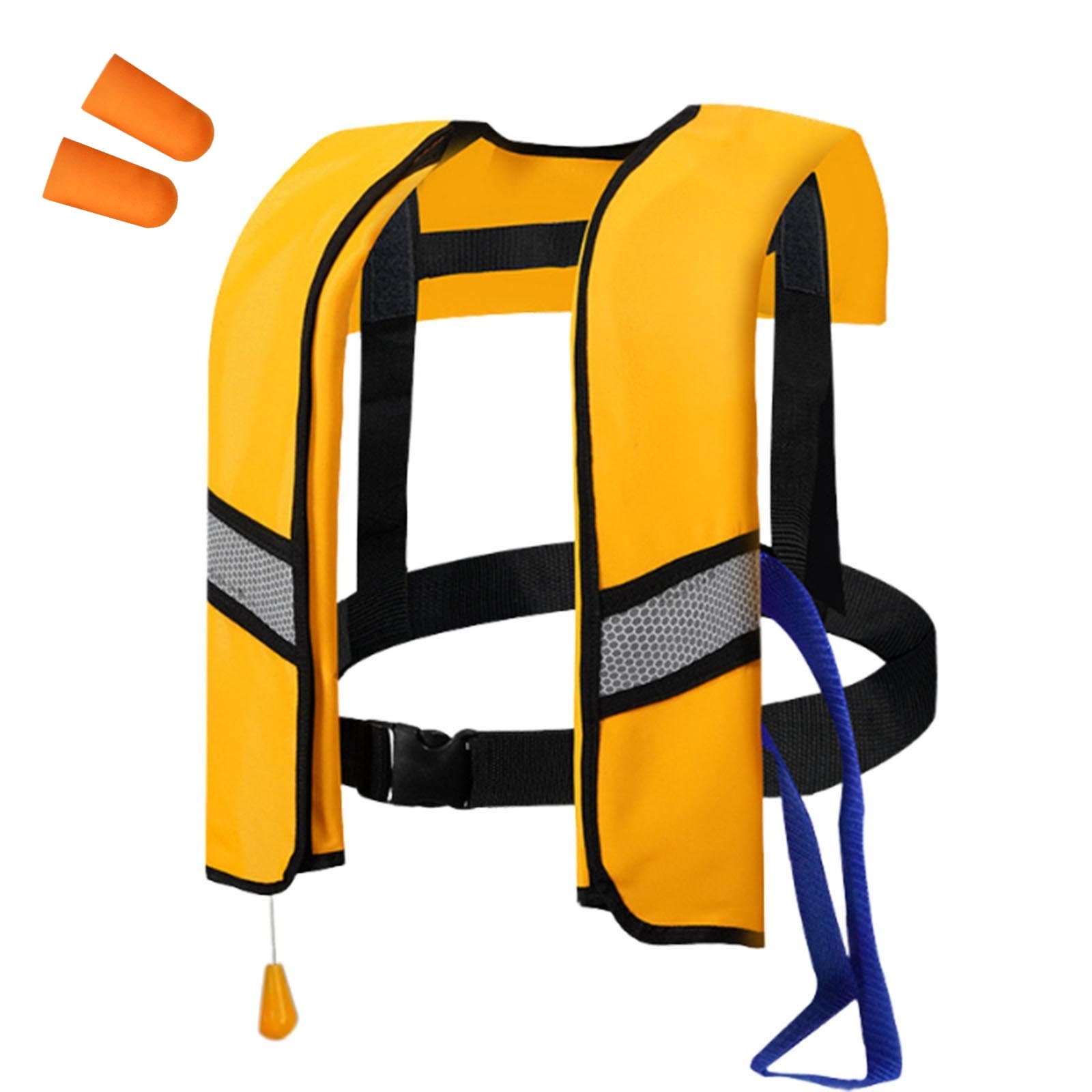 Manual Inflatable Outdoor Fishing Vests Expandable Air Vest for Adults ...