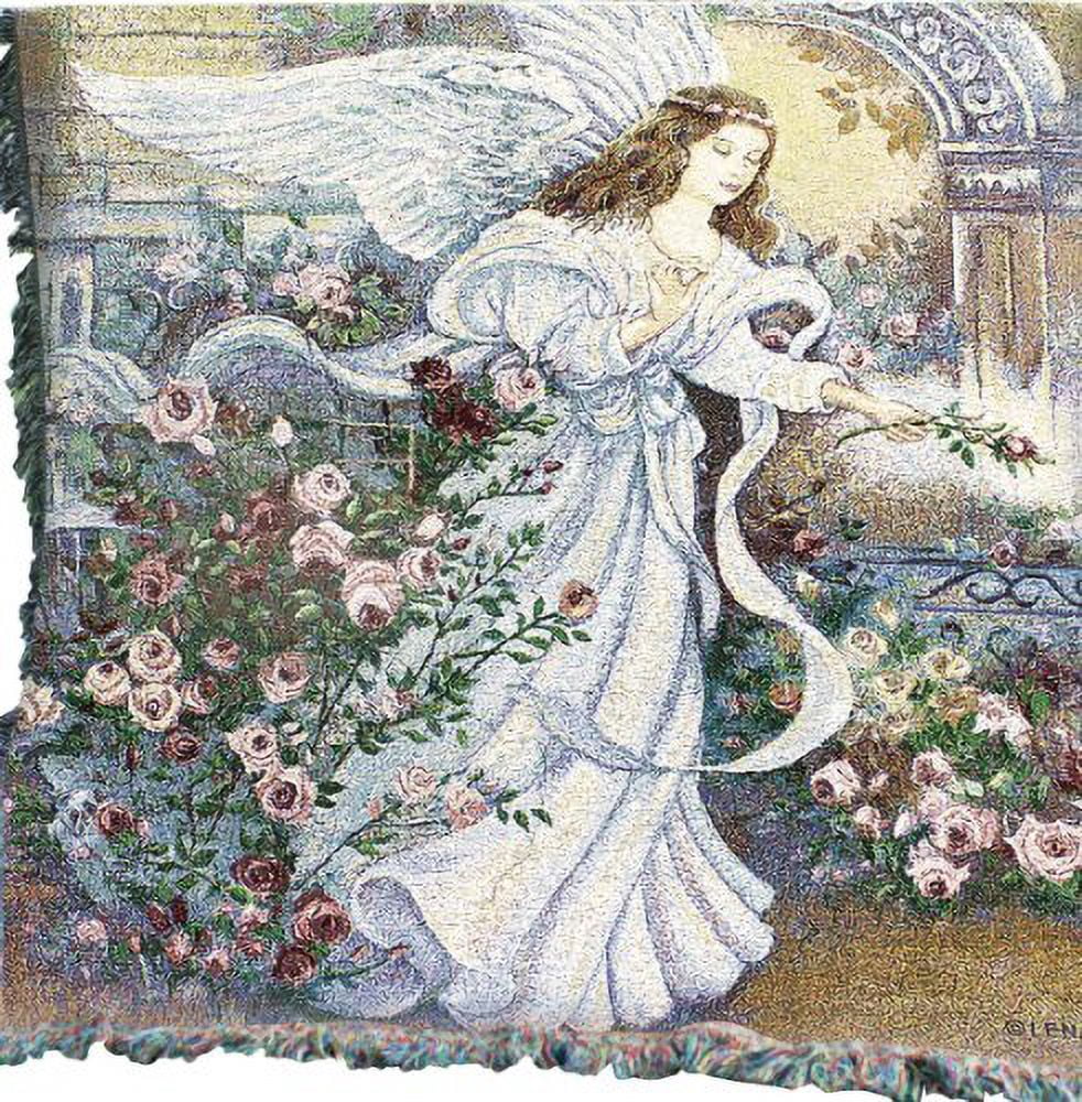 Manual Inspirational Collection 50 x 60-Inch Tapestry Throw, Angel of ...