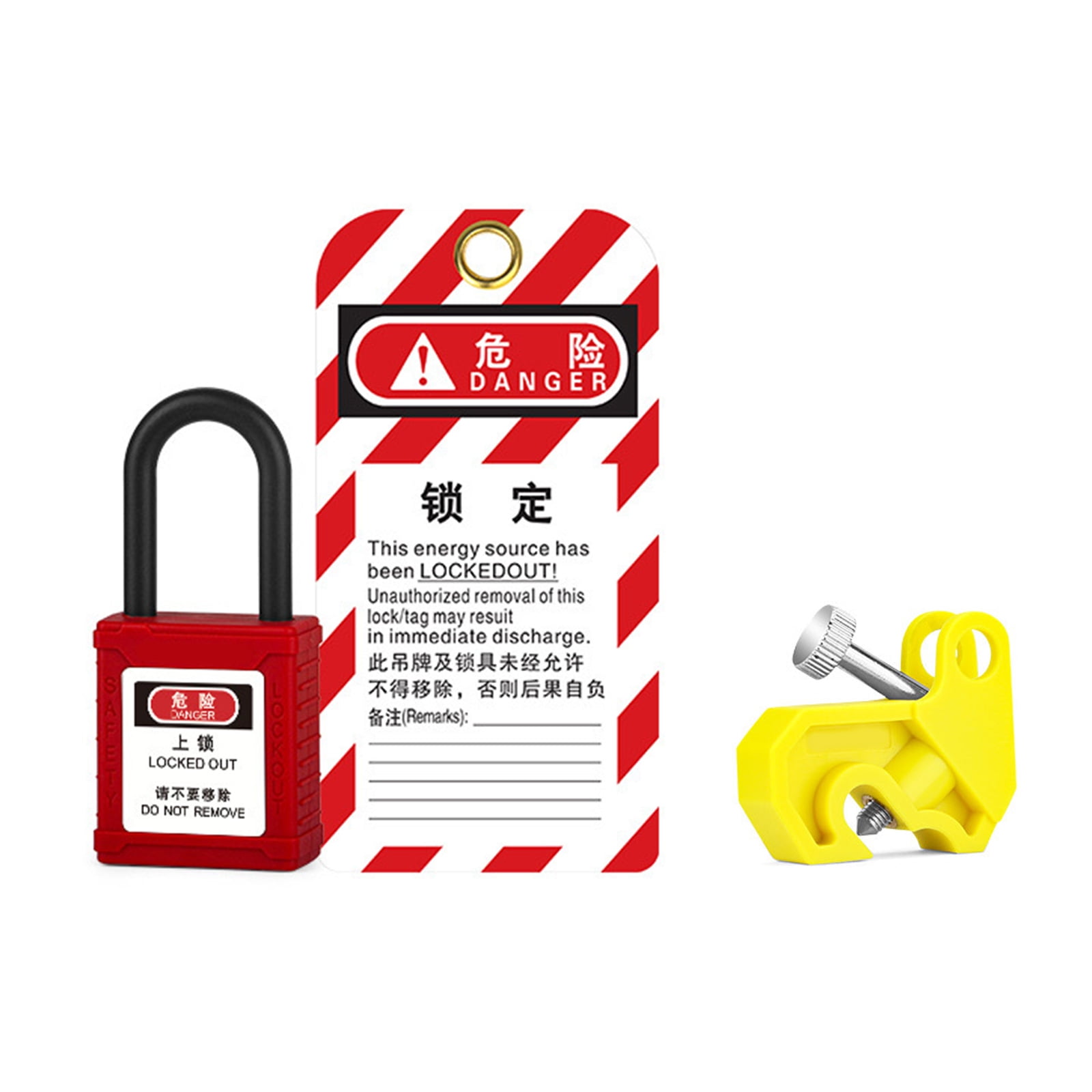 Manual Install Circuits breaker Lock High Strength Circuits breaker ...