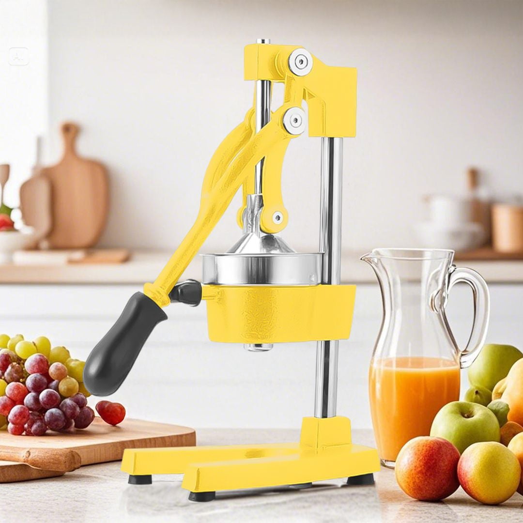 Manual Juicer Hand Press Juice Extractor Squeezer Orange Citrus Yellow ...