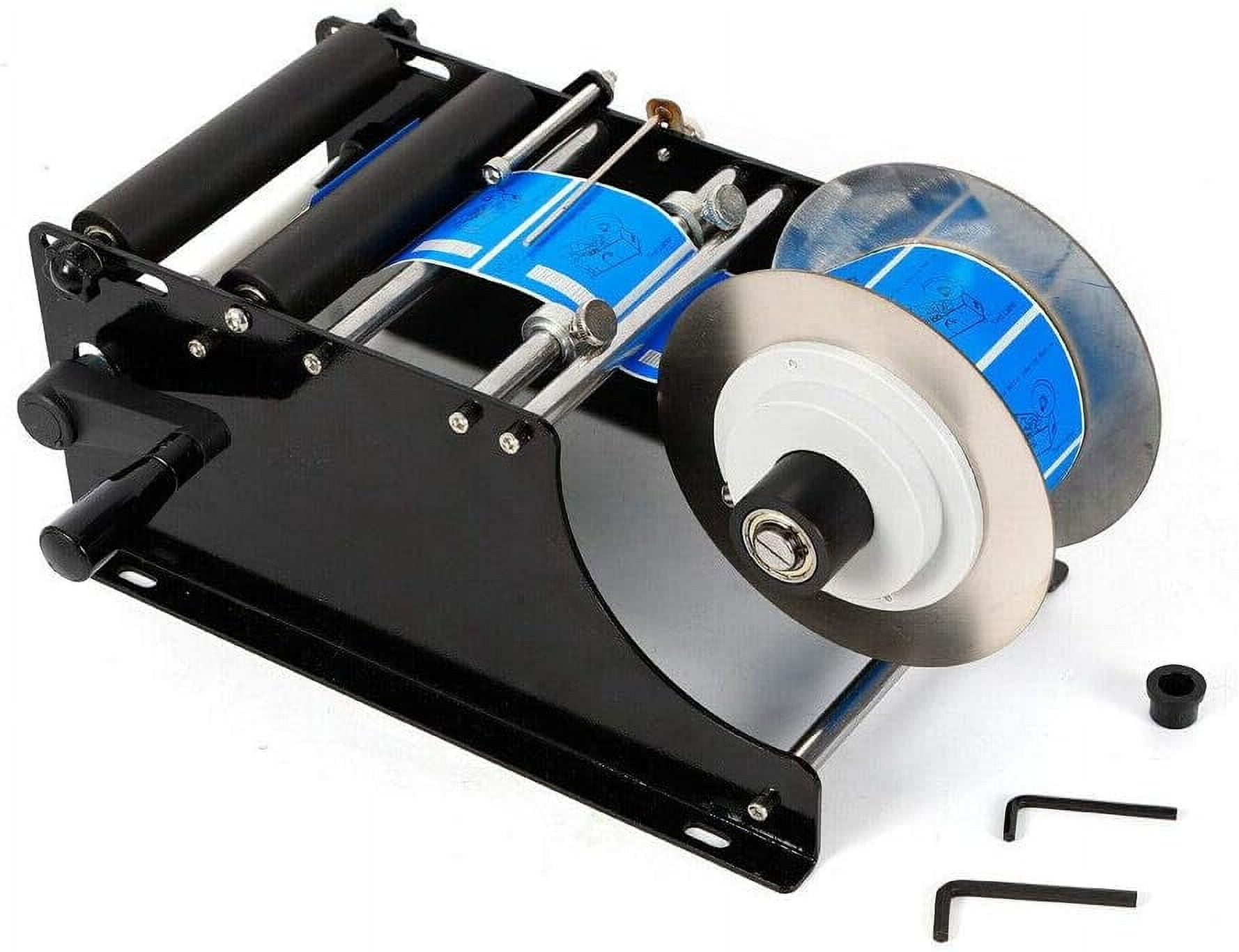 Manual Labeling Machine, MT-30 Round Bottle Labeler 30 Times/min Self ...