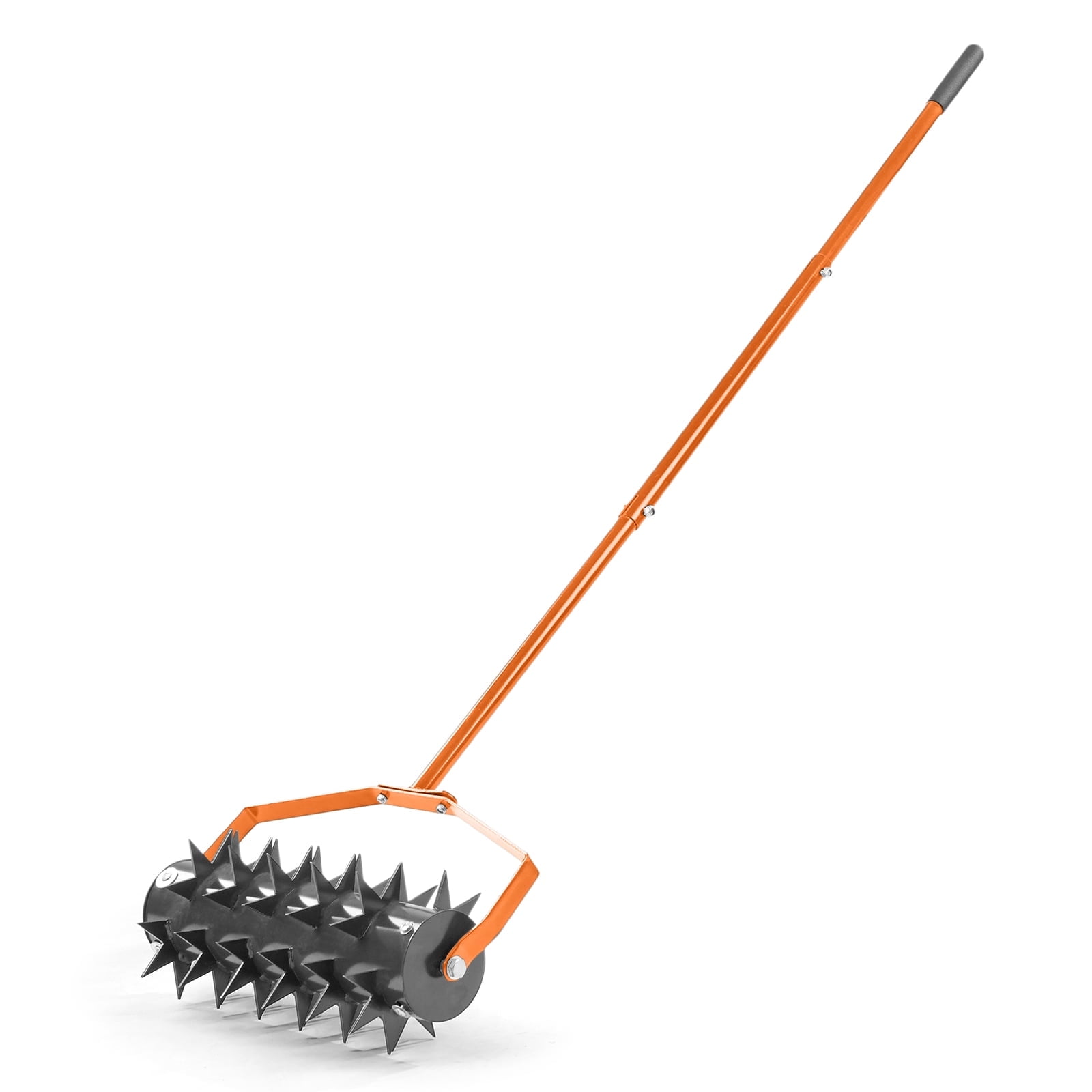 Manual Lawn Aerator 18in Wide, Heavy Duty Steel Construction with 15 ...