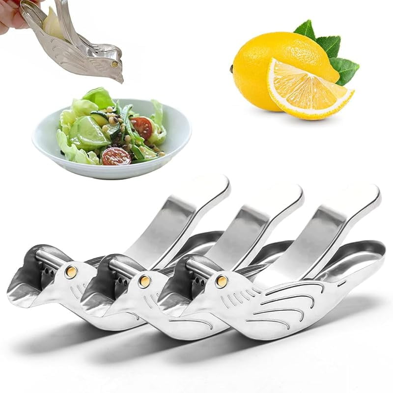 Manual Lemon Squeezer Lemon Juicer,2024 Upgraded Stainless Steel Manual ...