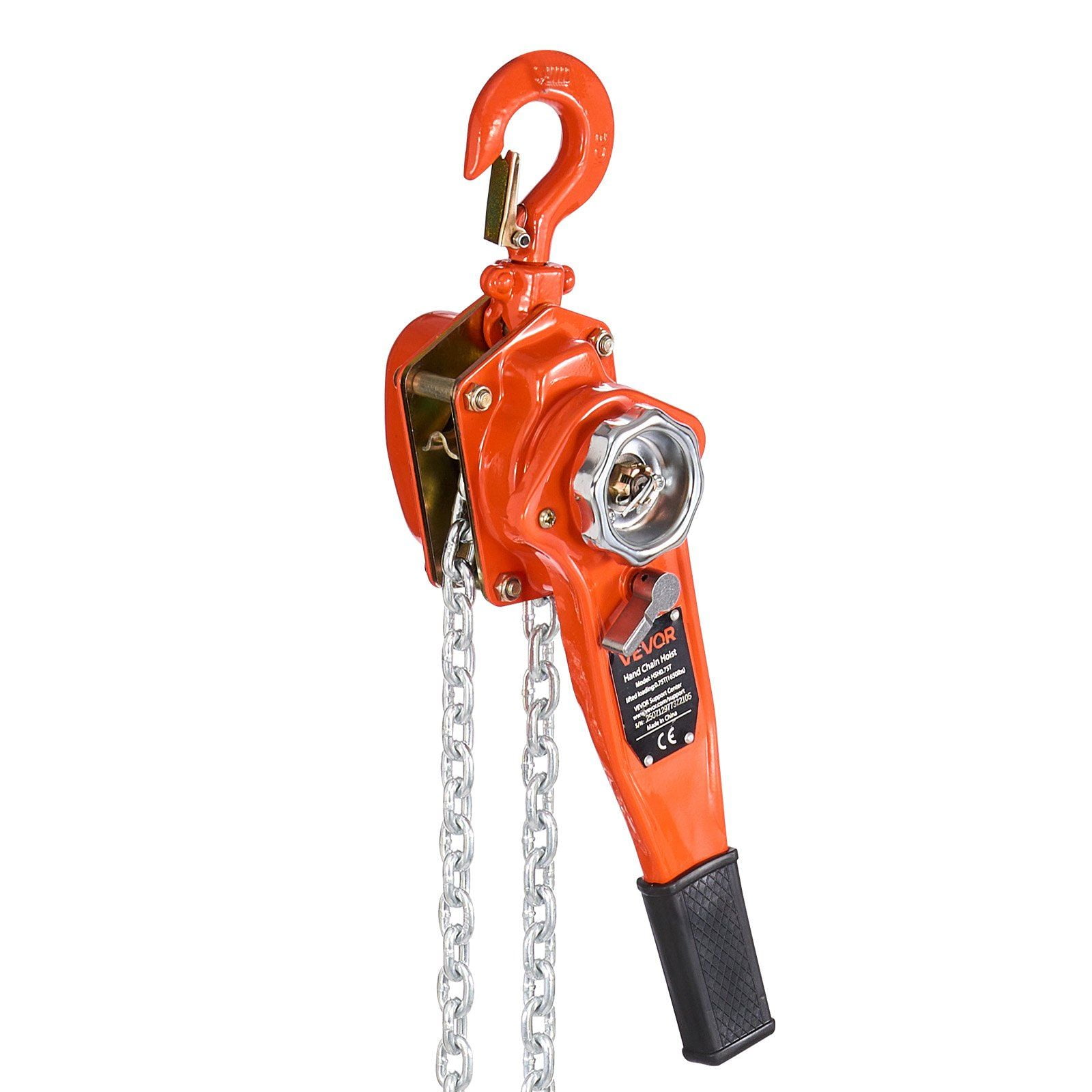 Manual Lever Chain Hoist, 3/4T 1650LBS Capacity Heavy Duty Come Along ...