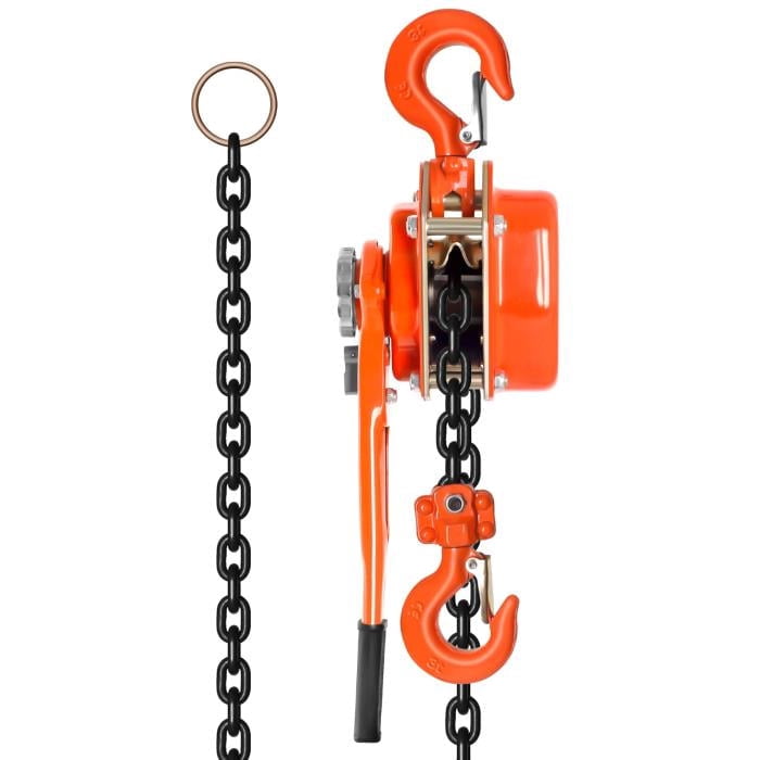 Manual Lever Chain Hoist 3T 10FT, G80 Galvanized Carbon Steel ...