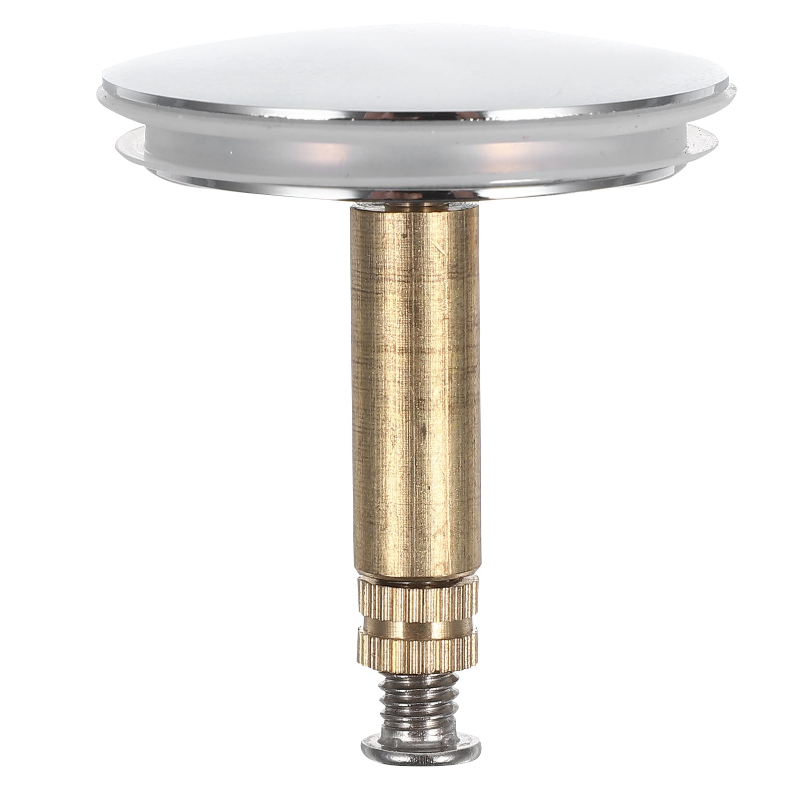 Adjustable Manual Lift Bathtub Drain Stopper - 45-55mm Height Tub Plug ...
