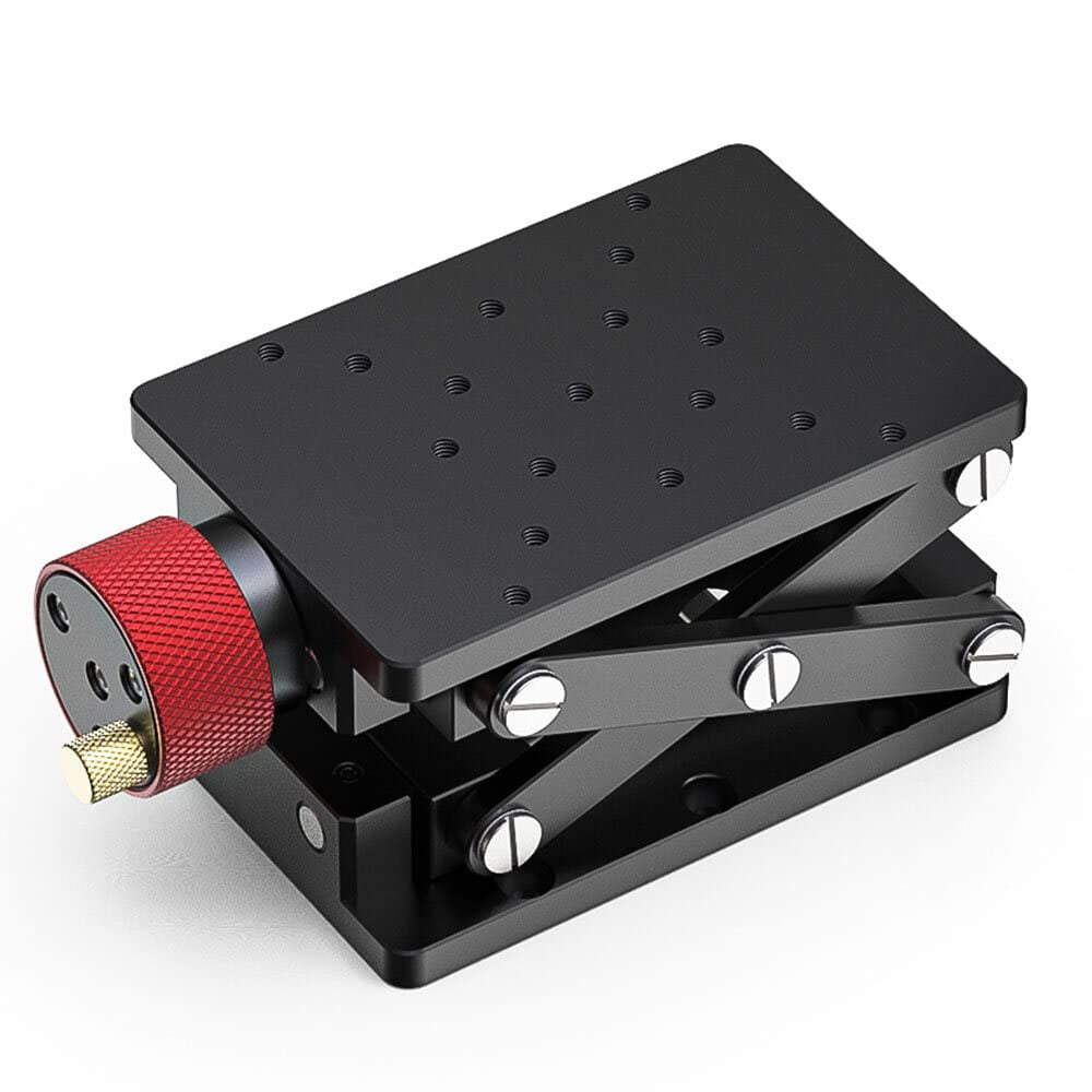 Manual Lift Platform 55mm-122mm High Precise Optical Sliding Lifting ...