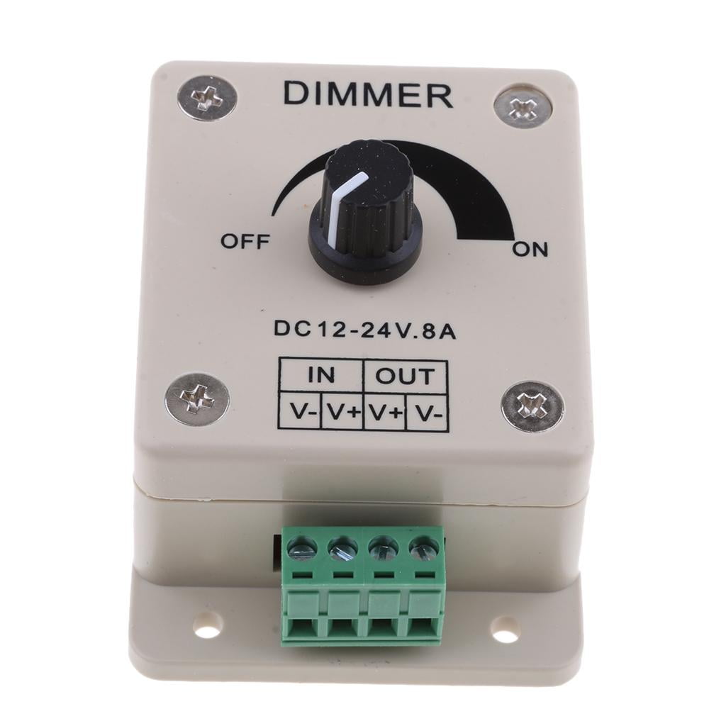 Manual Lighting Dimmer PWM Dimming Controller for Dimmable Or Ribbon ...