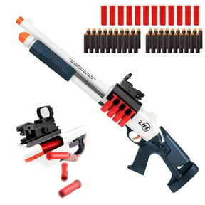 XSHOT Pro Motorized Piston Pump AEB (40 Darts) Motorized Outdoor Foam ...