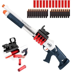 XSHOT Pro Motorized Piston Pump AEB (40 Darts) Motorized Outdoor Foam ...