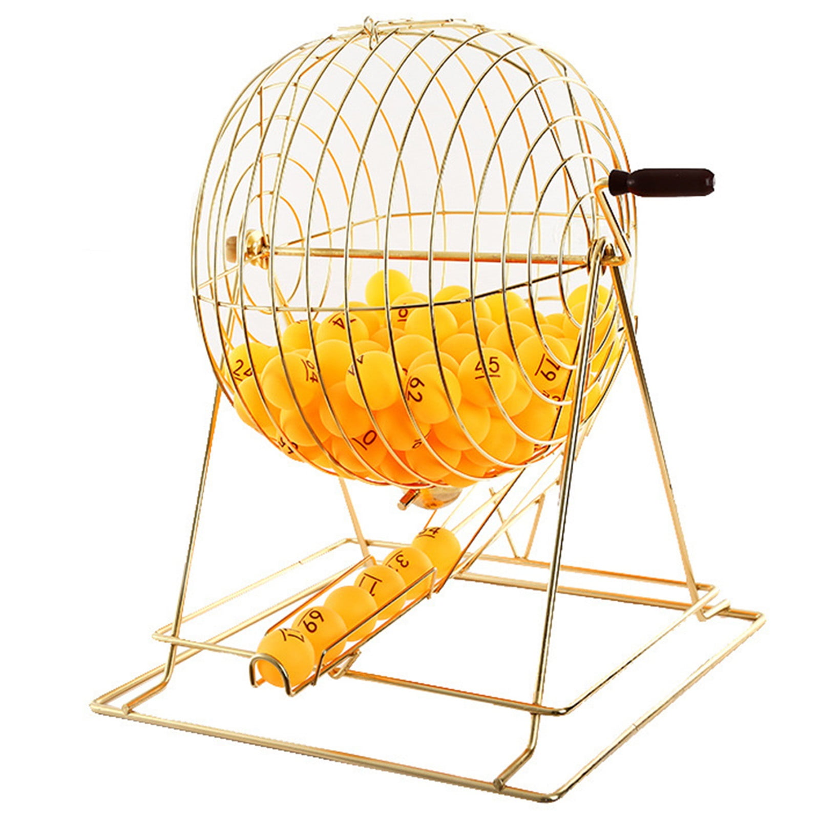 Manual Lottery Ball Machine Bingo Lottery Machine Game Set Lucky ...