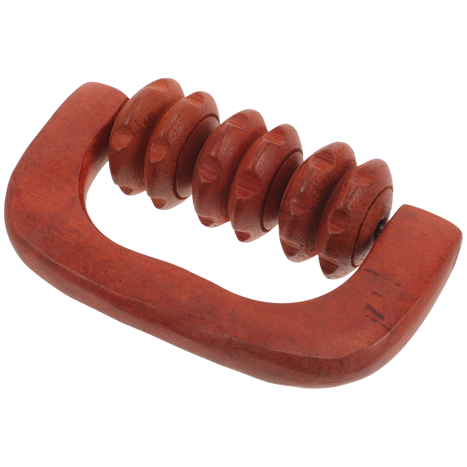 Manual Massager Muscle Relaxation Footmassager Wooden Roller Hand Held ...