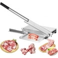 Manual Meat Bone Cutter, Manual Meat Slicer Frozen Meat Cutter Machine ...