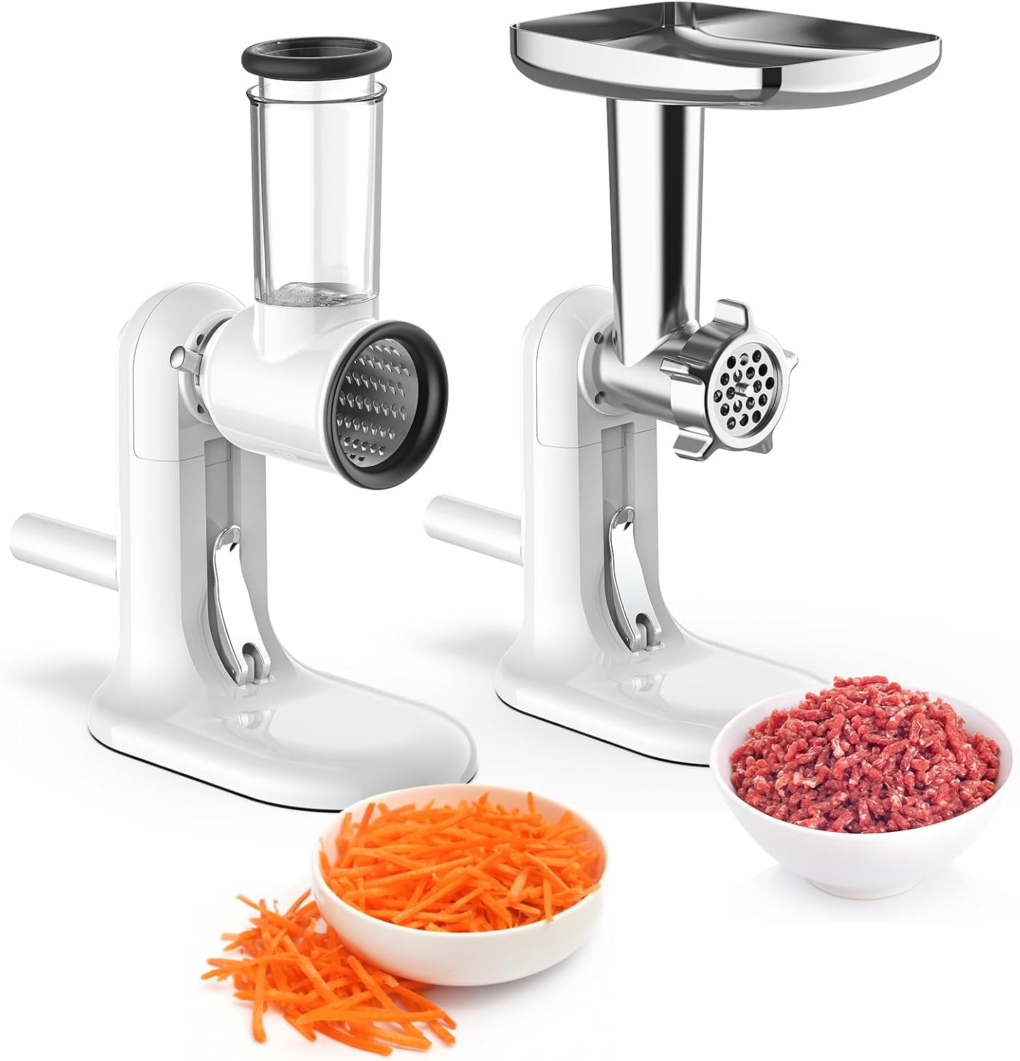 Manual Meat Grinder and Cheese Grater Machine, Manual Device with Meat ...