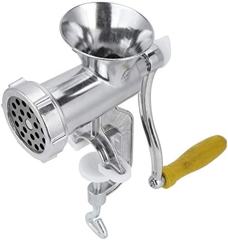 Manual Meat Grinder, Hand Operated Sausage Stuffer Filler Hand Crank ...
