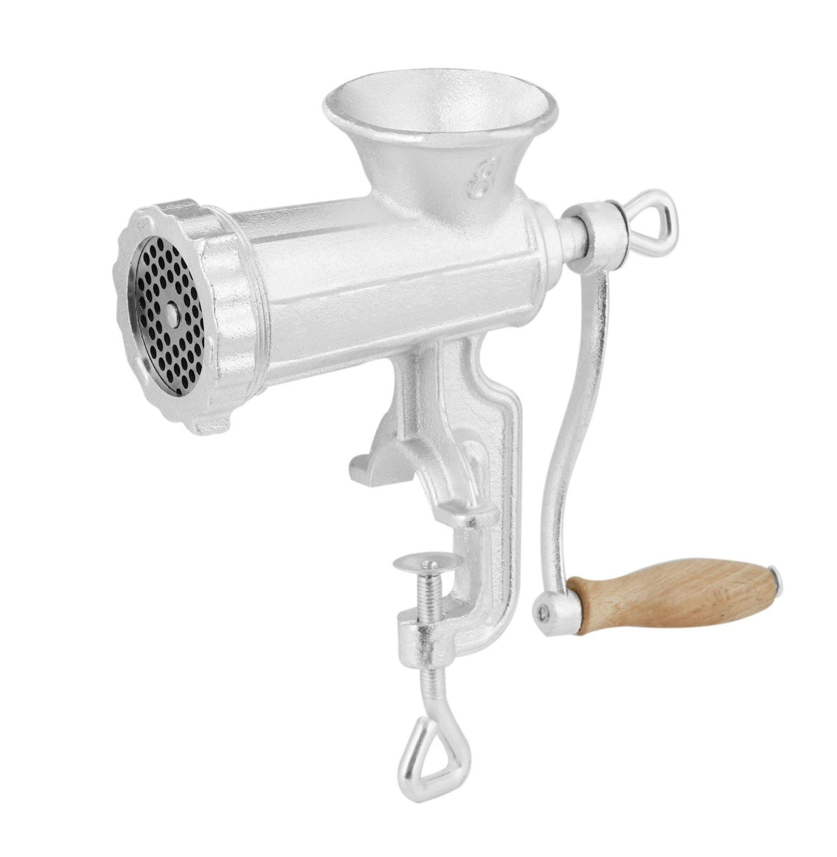 Manual Meat Grinder, Heavy Duty Cast Iron Hand Meat Grinder with Table ...