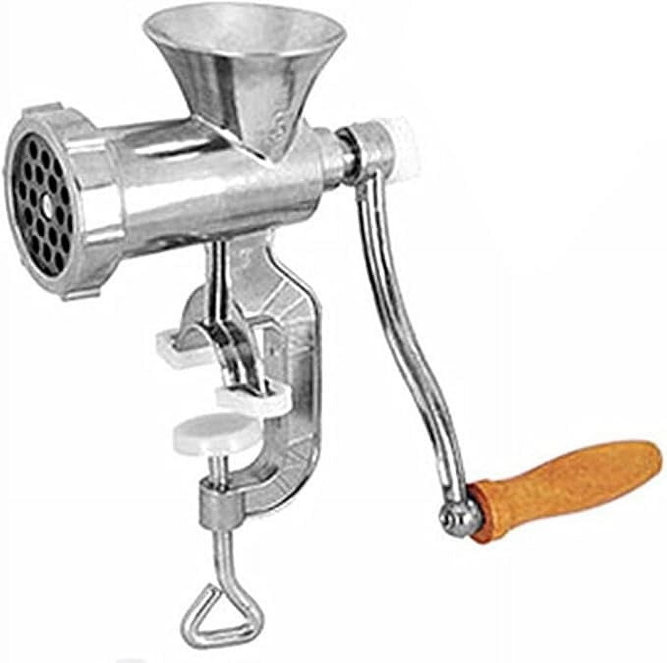 Manual Meat Grinder, Stainless Steel Hand Crank Meat Vegetable Grinding ...