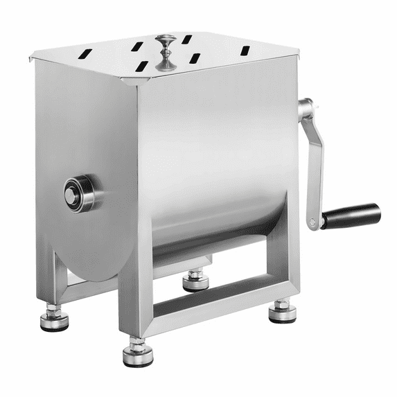 Manual Meat Mixer 15LB - Stainless Steel Sausage Maker Machine - Heavy ...