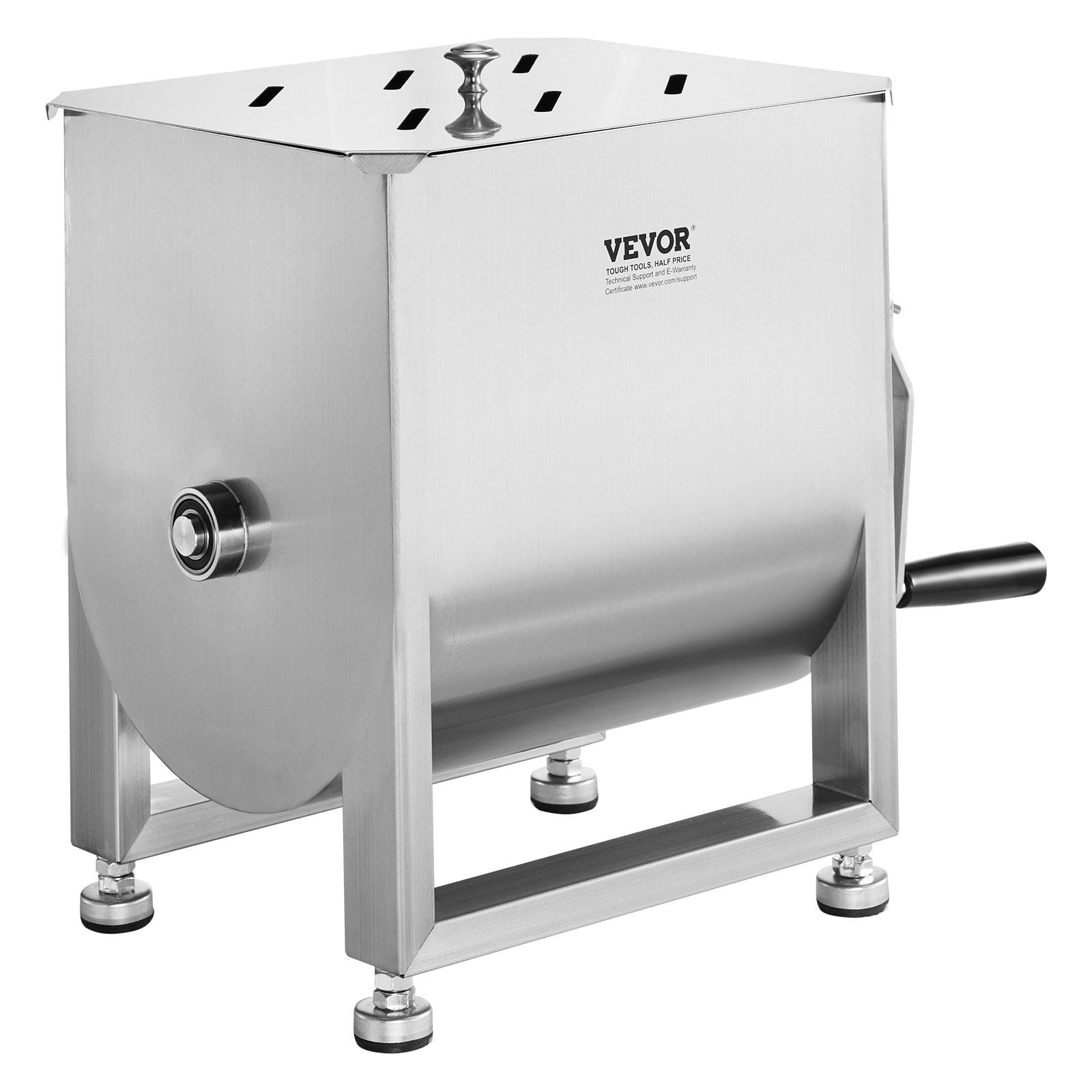 Manual Meat Mixer 30L Fixed Tank Mixing Max 30LB for Meat Sausage Mixer ...