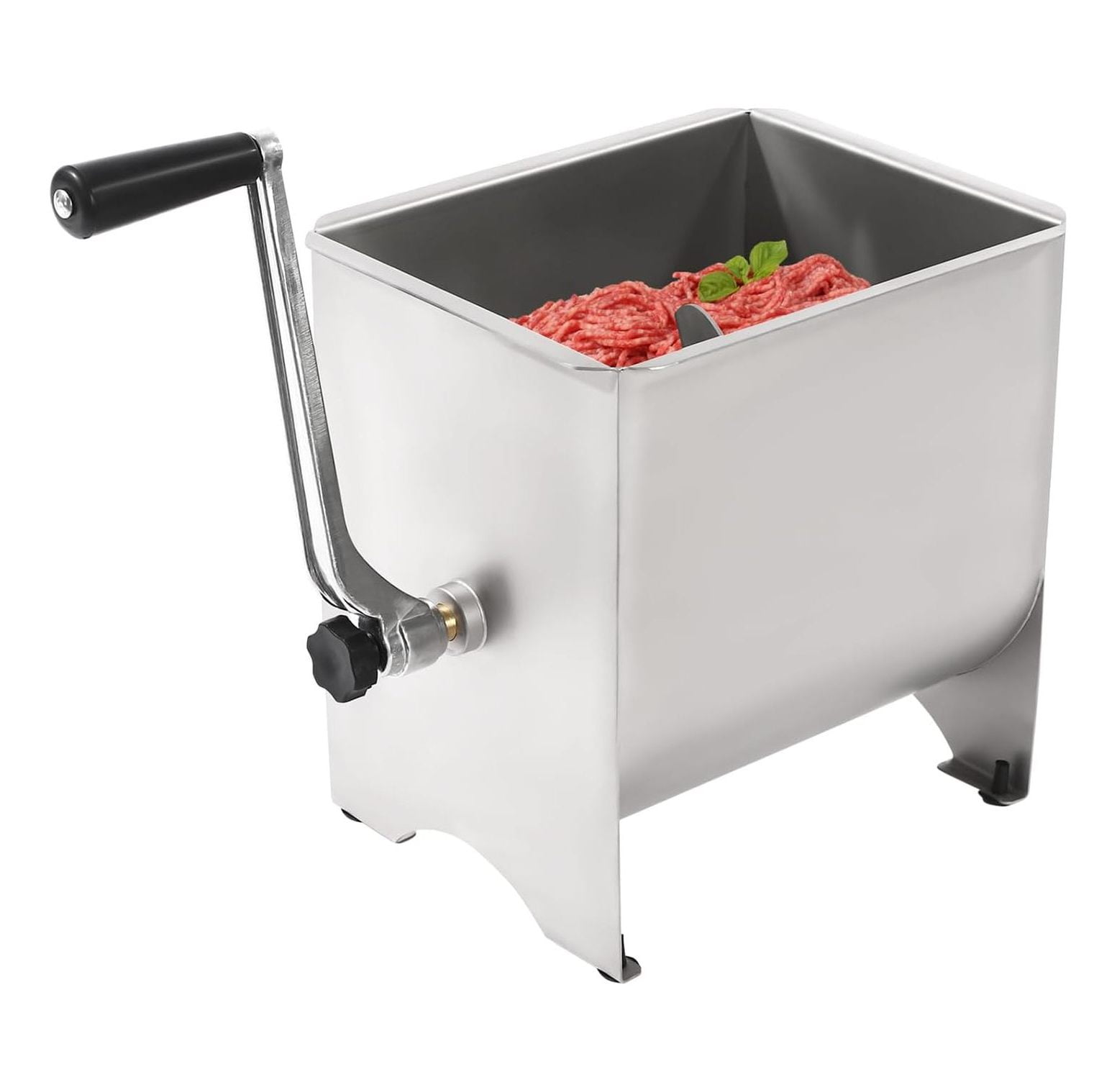 Manual Meat Mixer Stainless Steel Meat Mixer for Sausage 20lbs Manual ...