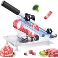 Manual Meat Slicer Meat Cutter Upgraded Stainless Steel Cleavers for ...