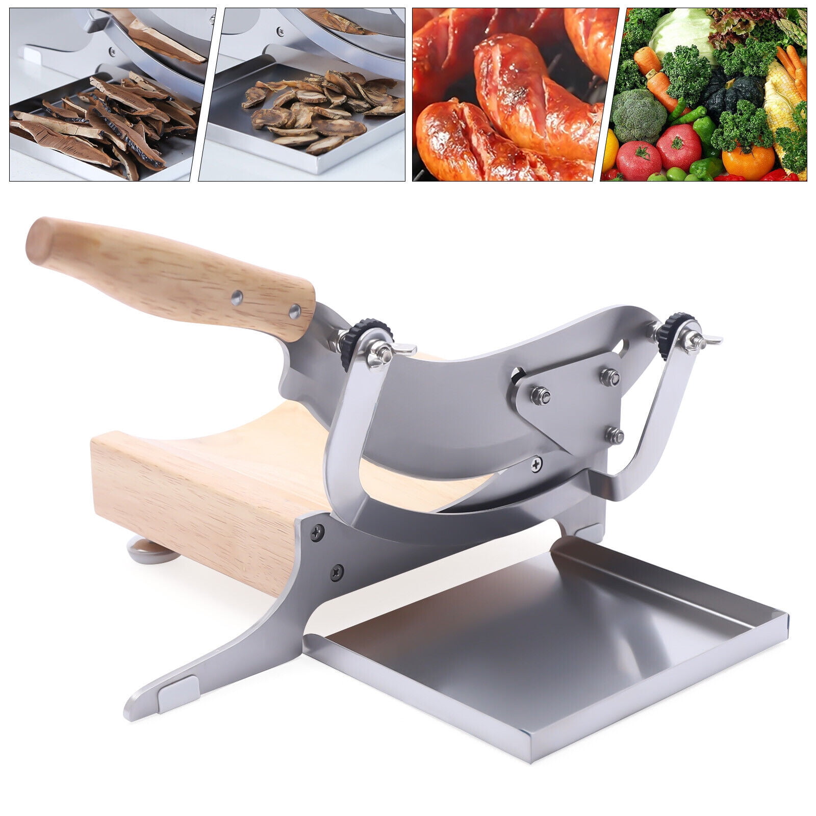 Manual Meat Slicer Frozen Meat Beef Cutter Slicing Machine Stainless ...