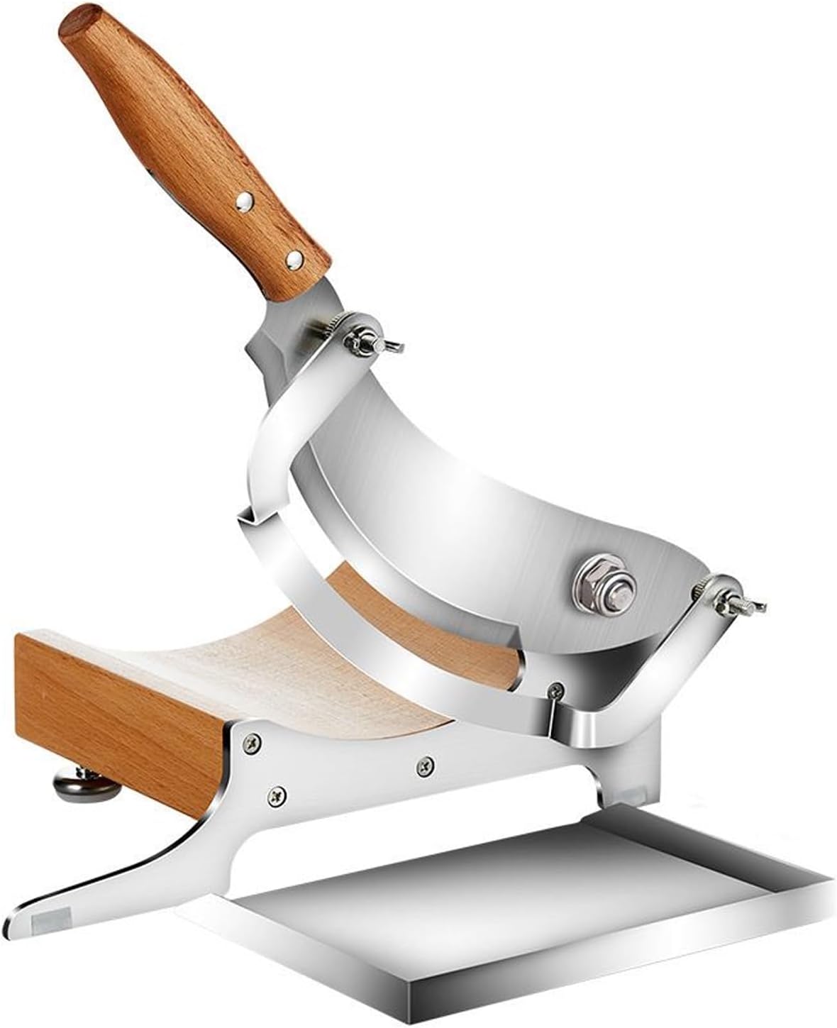 Manual Meat Slicer with Stainless Steel - Heavy Duty Kitchen Tool for ...