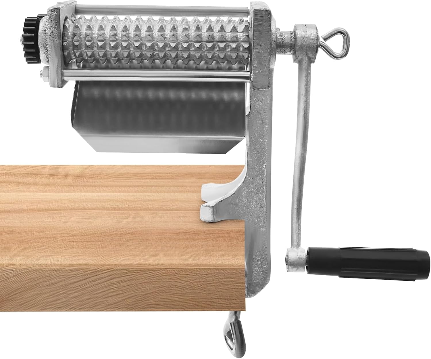 Manual Meat Tenderizer Cuber Steak Flatten Tool, Commercial Rolling Meat Poultry Tenderizer ...