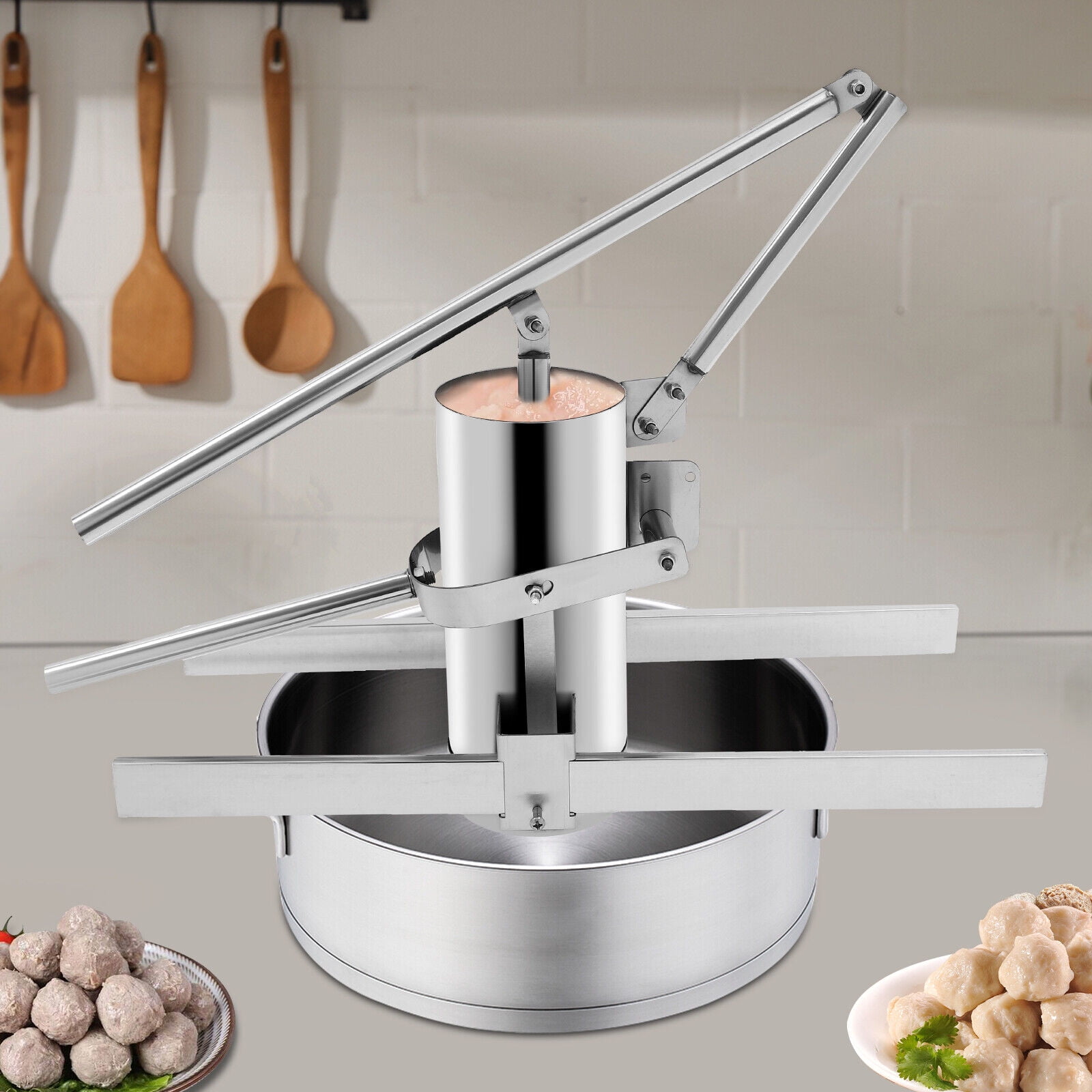 Manual Meatball Making Machine Household Meatball Processing and ...