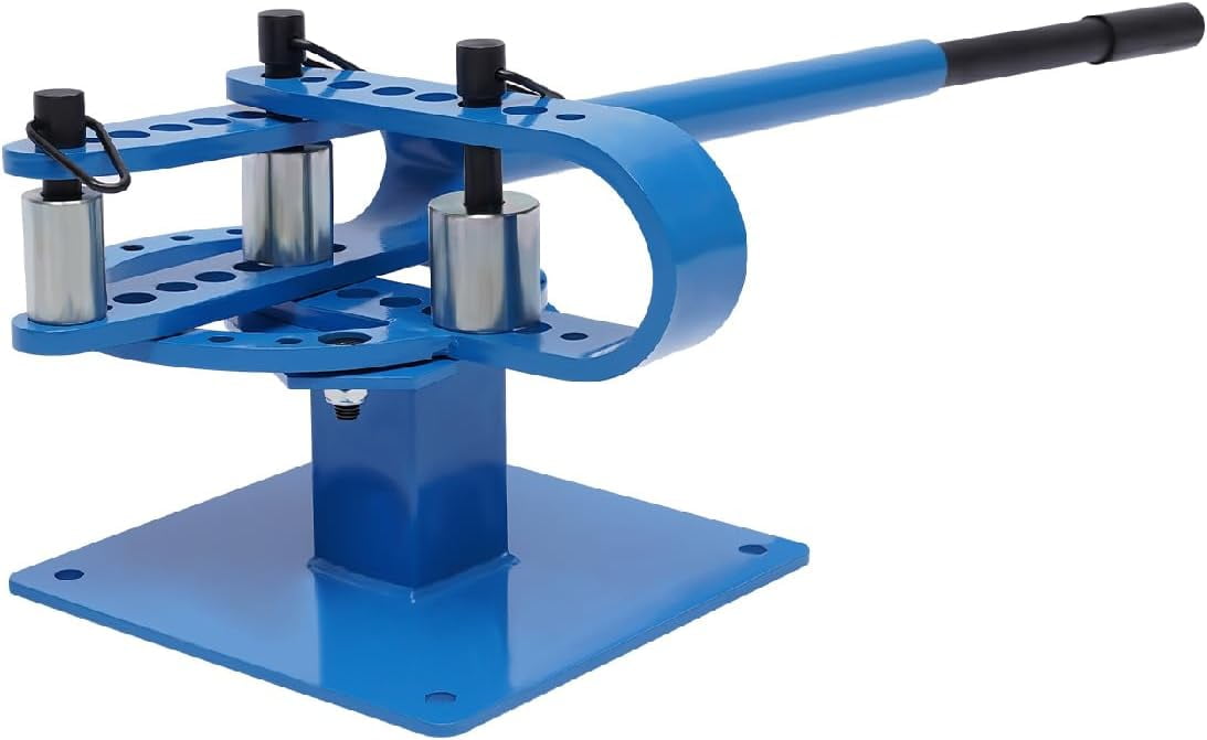 Manual Metal Bender 1"-3" Compact Bench Flat Bar Rod Bending Brake ...