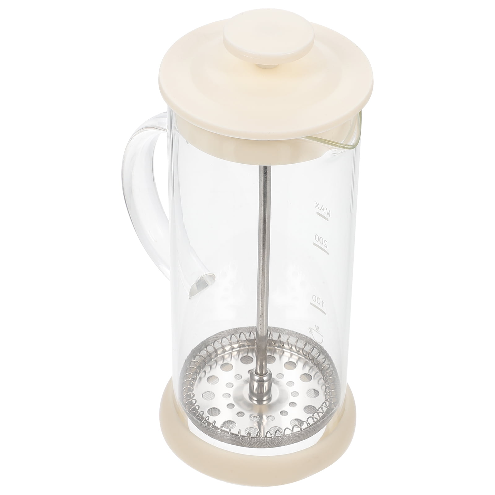 Manual Milk Frother Coffee Machine Hand Pump Creamer Rechargeable ...