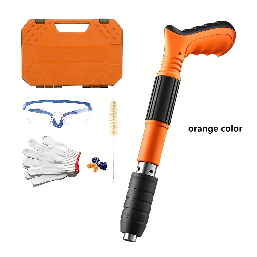 Manual Mini Nail Gun - 5-Speed Adjustable Concrete Nail Gun for Brick ...
