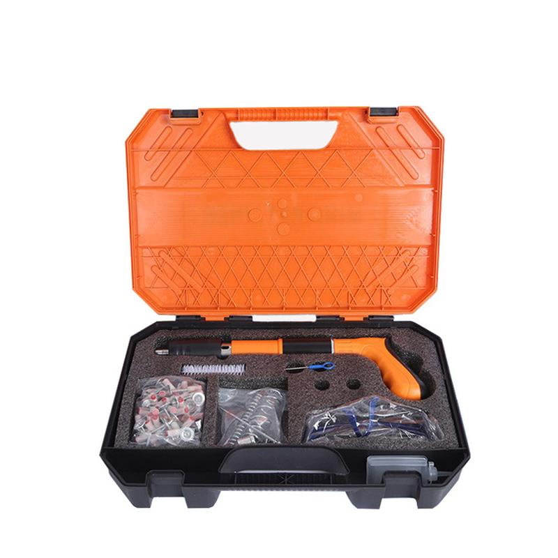 Manual Mini Steel Nail Gun - 5 Gears Power Adjustable Wall & Ceiling ...