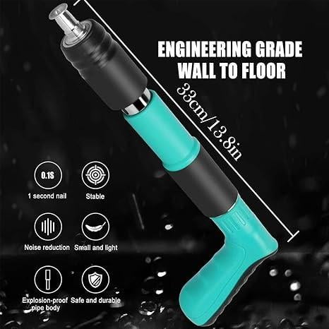 Manual Mini Steel Nailer - 5 Speed Adjustable Mini Nailer with 100 ...