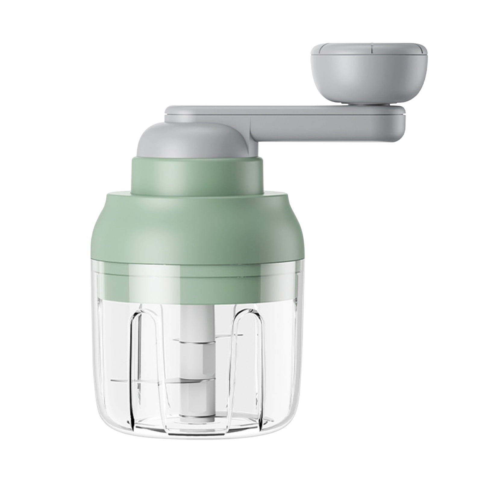 Manual Mode Chopper Portable Garlic Ginger Pepper Meat Crusher ...