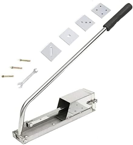 Manual Mud Clay Extruder, Stainless Steel 4 Layers Mold Ceramic Soft ...