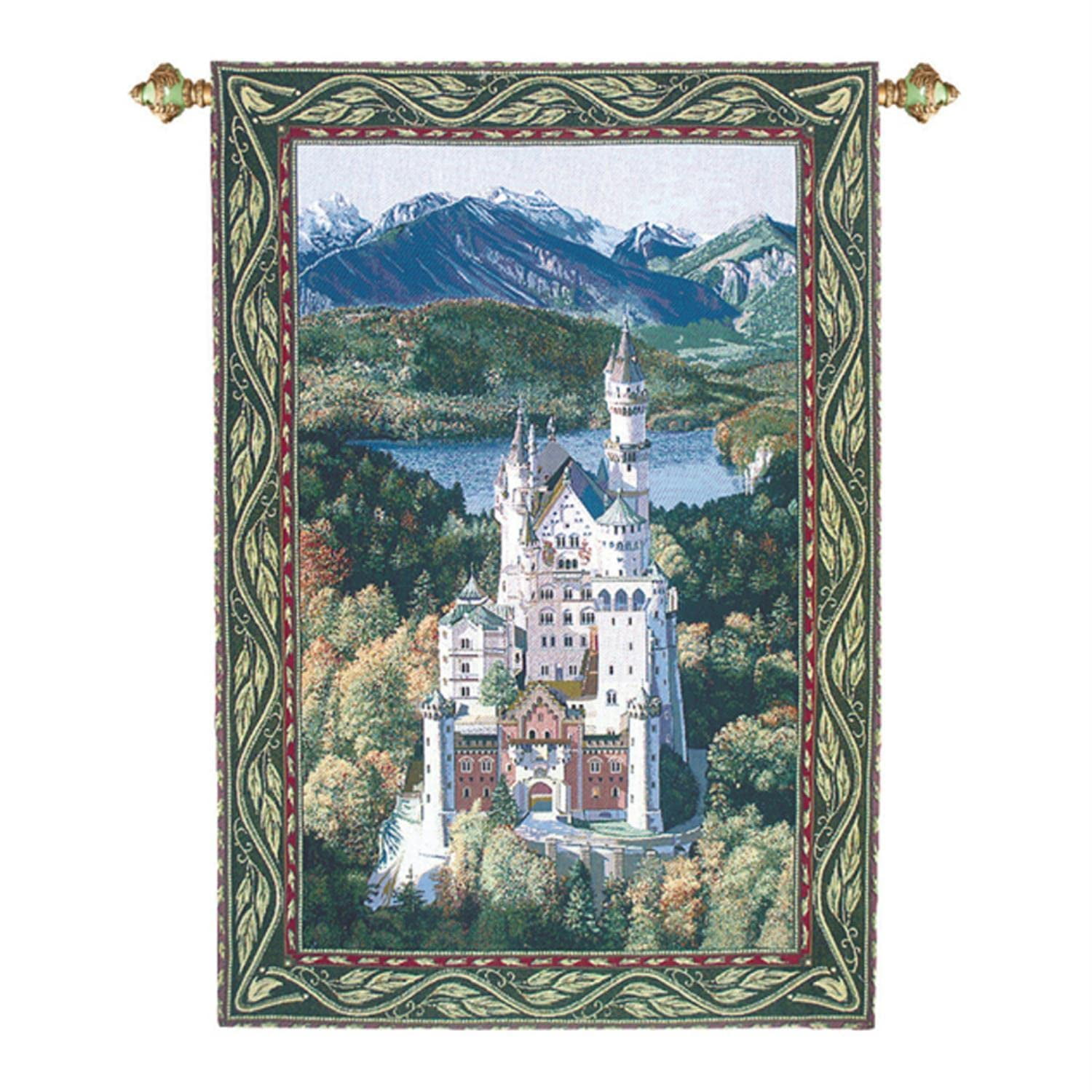 Manual Neuschwanstein Castle Grande Tapestry Wall Hanging, 56 X 80-Inch ...