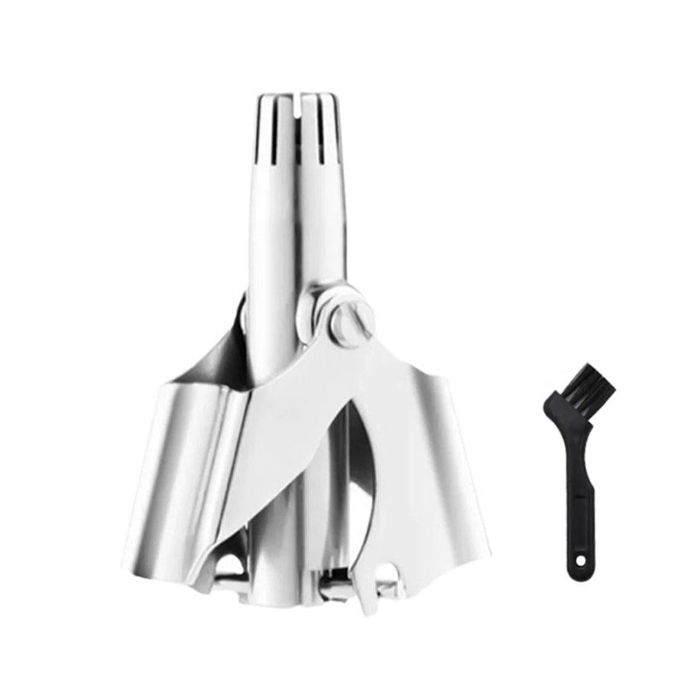 Manual Nose Hair Cutter with Care and Cleaning Brush, Washable New A8 ...
