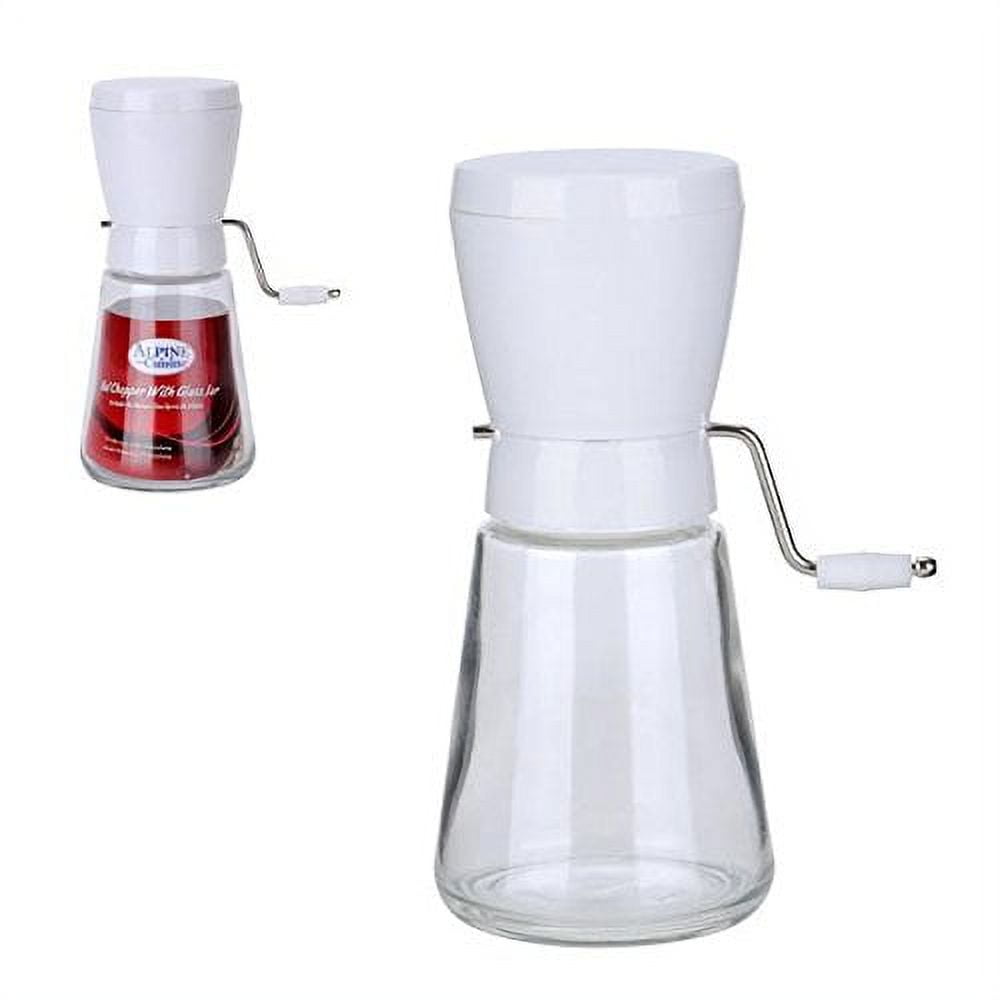 Manual Nut Chopper with Glass Jar - Walmart.com