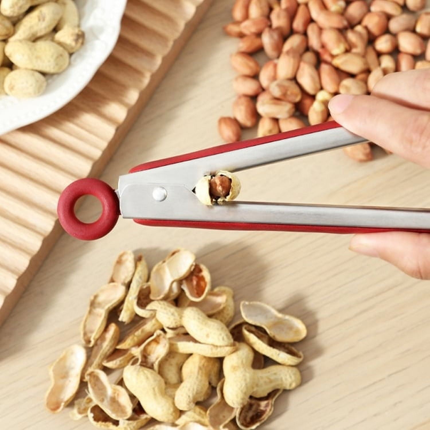 Manual Nut Cracking Tool – Clamping Pliers for Peeling Nuts, Kitchen ...