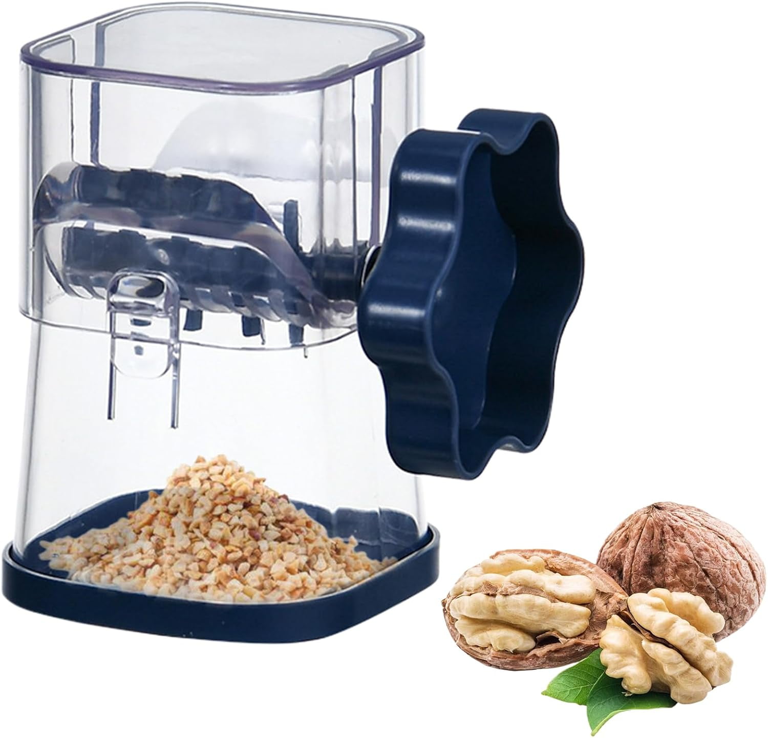 Manual Nut Grinder: Portable Nut Chopper Manual Hand Crank, Food ...