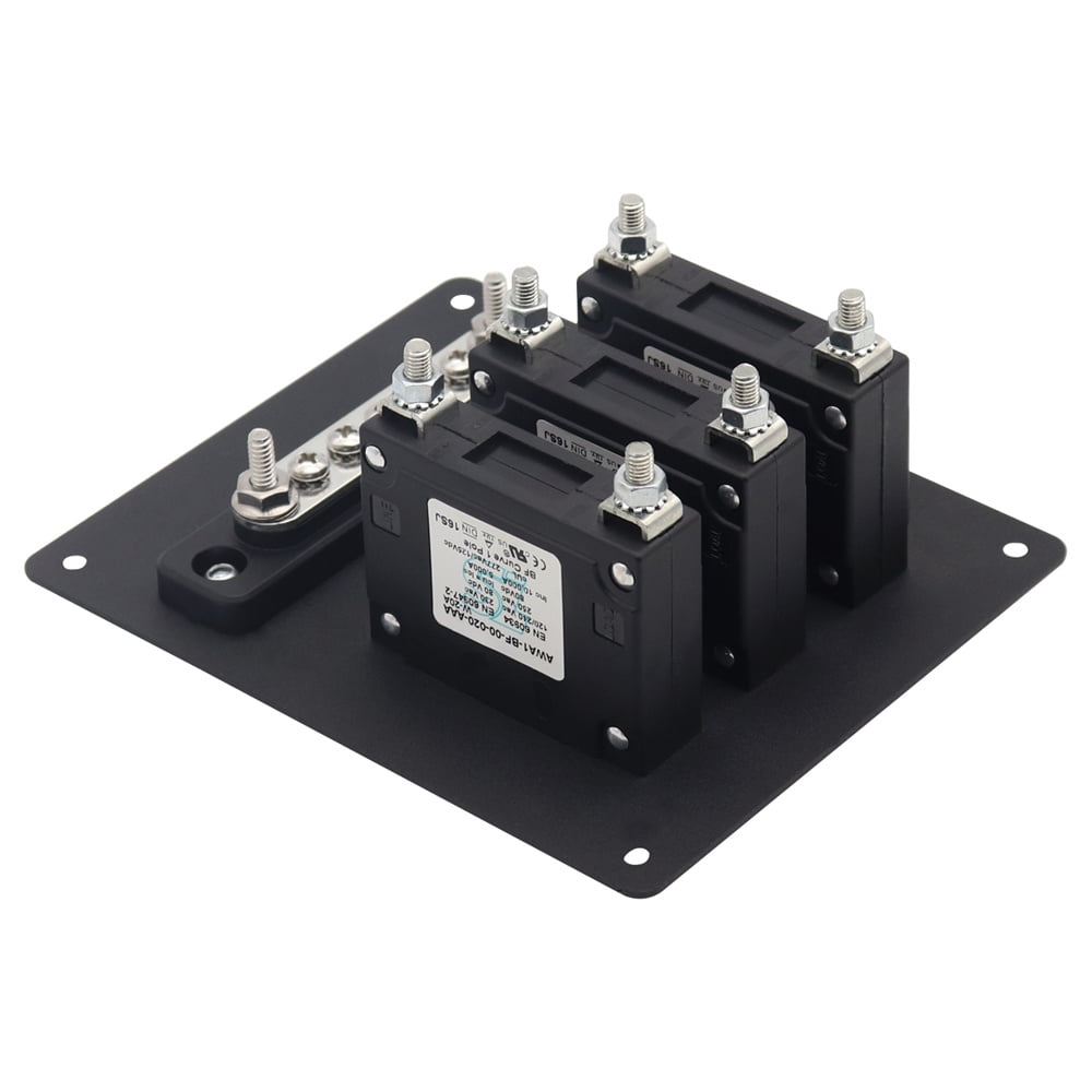 Manual-Off Hydraulic Circuit Breaker with Integrated 5+2 Way 100A ...