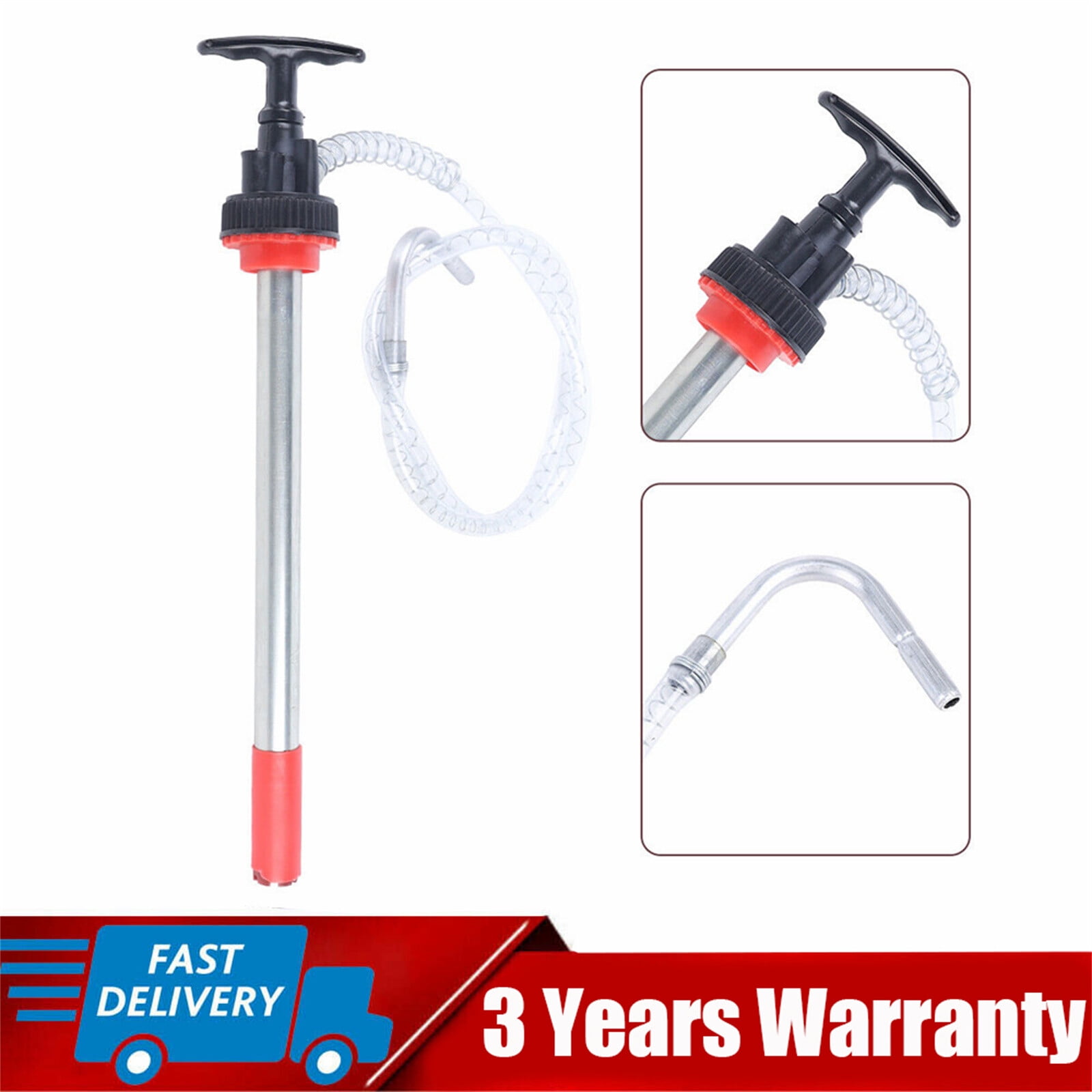 Manual Oil Transfer Pump Hand Gear Oil Pump Dispenser For 5 Gallon Bucket Pail - Walmart.com