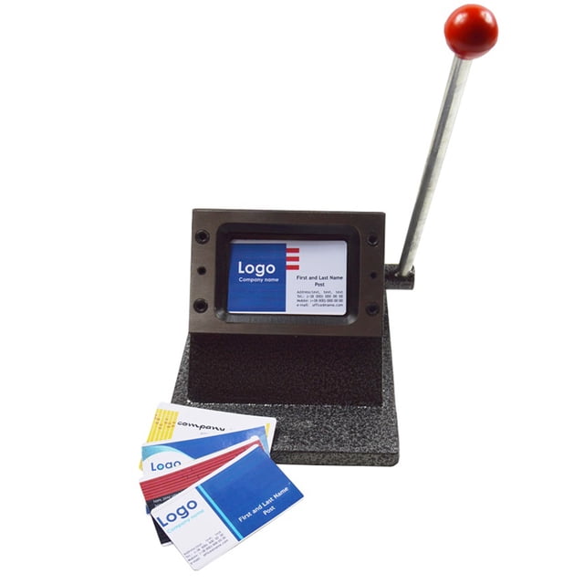 Manual PVC Card Cutter All Metal Business Card Cutting Machine with ...