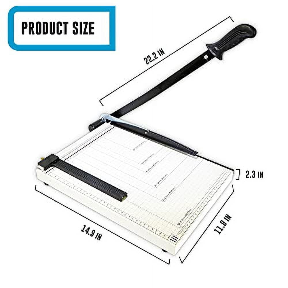 Manual Paper Trimmer Model 829-3 B4 (14.9″ x 11.8″) Guillotine Cutter ...