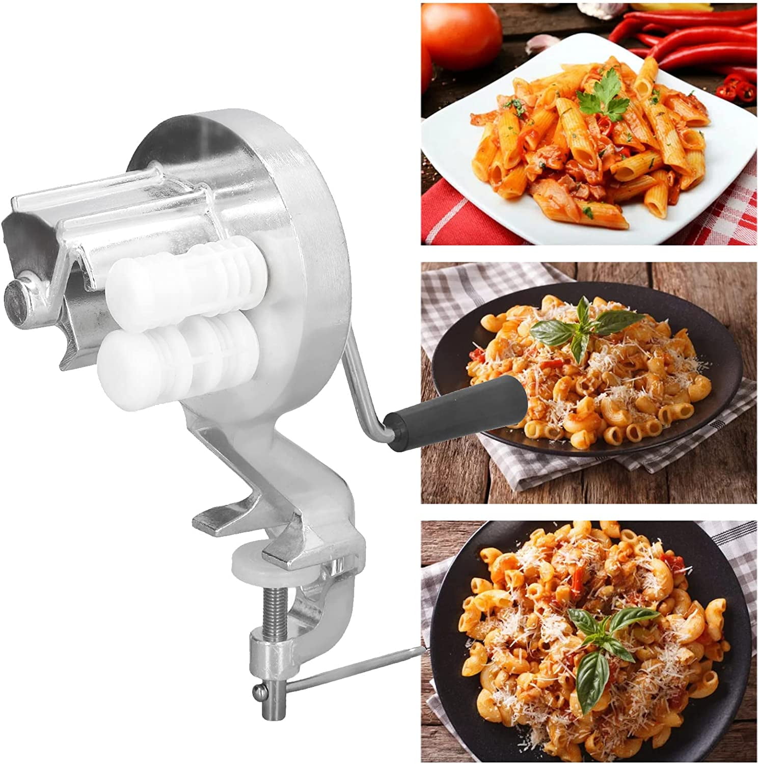 Manual Pasta Machine,Cavatelli Maker Machine,Stainless Steel Portable ...