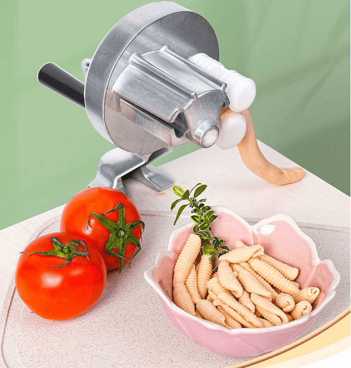 Manual Pasta Machine Hand-cranked Noodle Machine Macaroni Machine ...