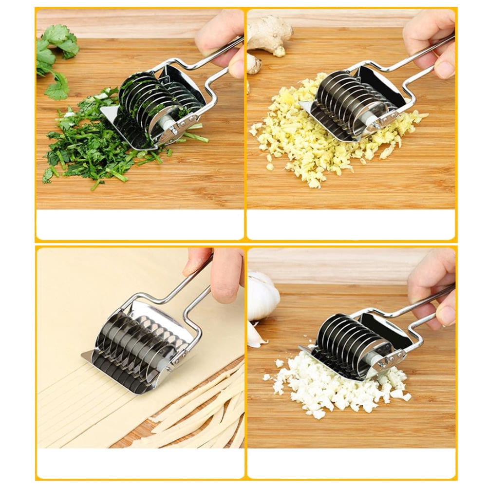Manual Pasta Machine Maker Noodle Multifunction Stainless Steel ...