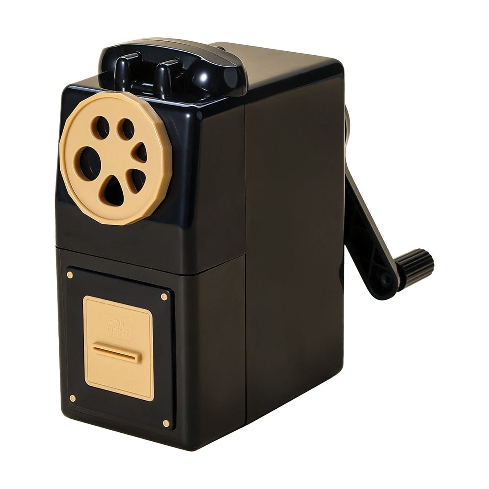Manual Pencil Sharpener for Desk, Large Calibers Porous Hand Cranked ...
